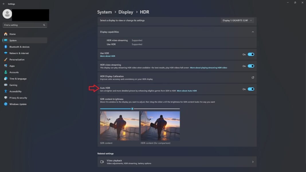 How To Enable Auto HDR In Windows